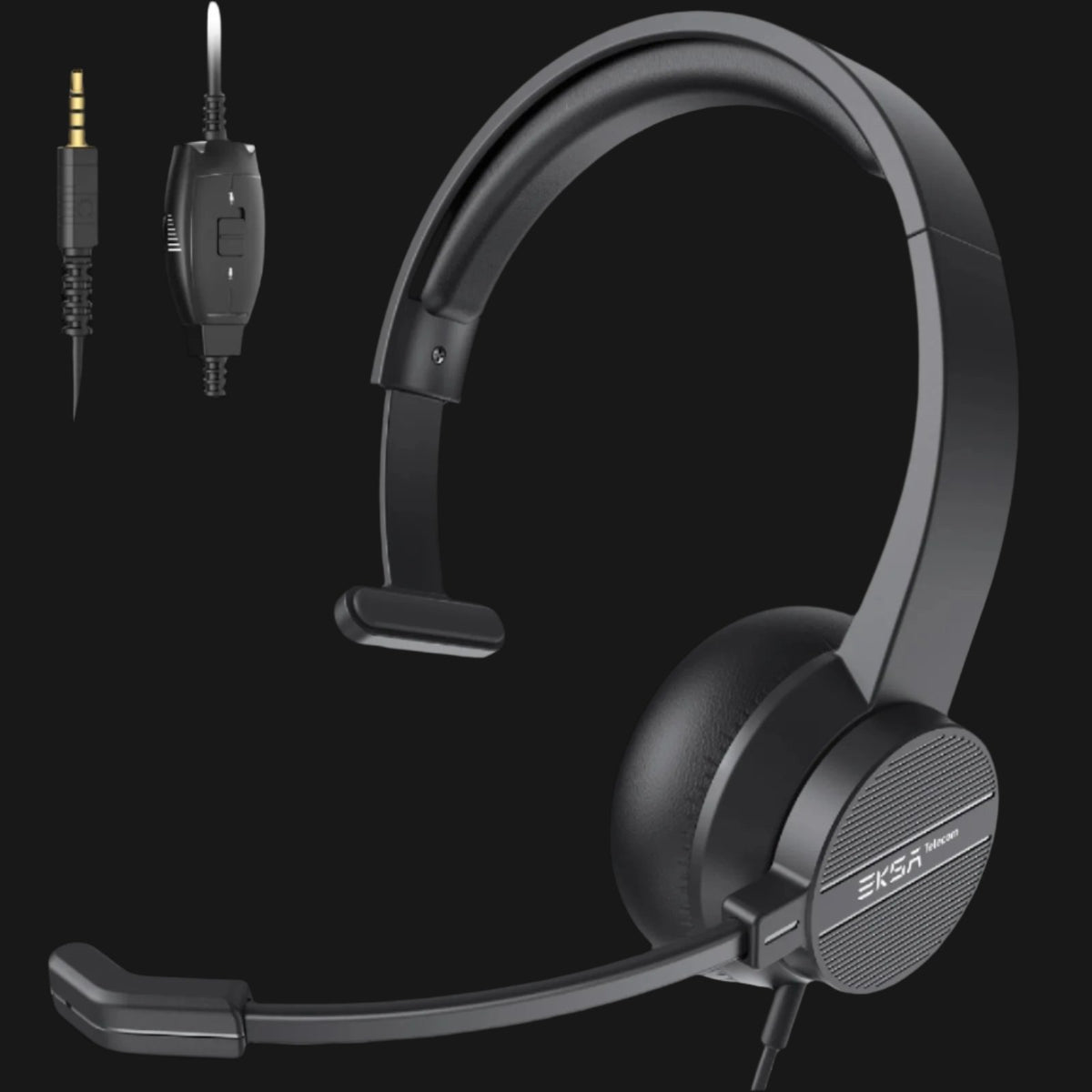 H15 Black EKSA Professional calling Headset – EKSA India